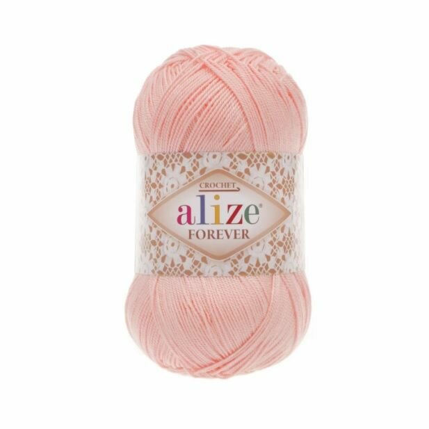 Пряжа Alize Forever 145 (5 мотков по 50г/300м) персиковый