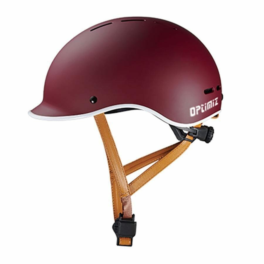 DECATHLON шлем защитный Optimiz O375, фиолетовый, L - 59-61 см