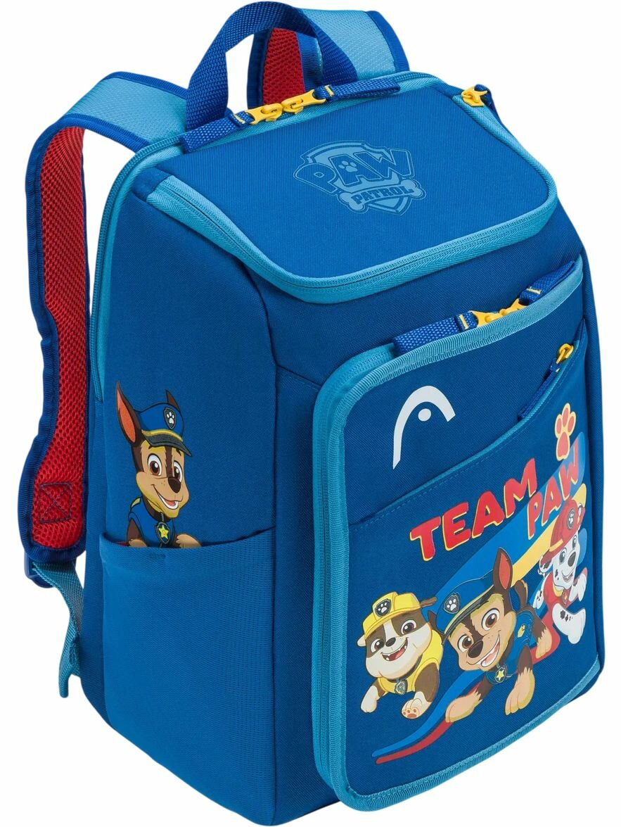 Рюкзак Head PAW PATROL BACKPACK синий Большой теннис 18х28х37 262605-BL