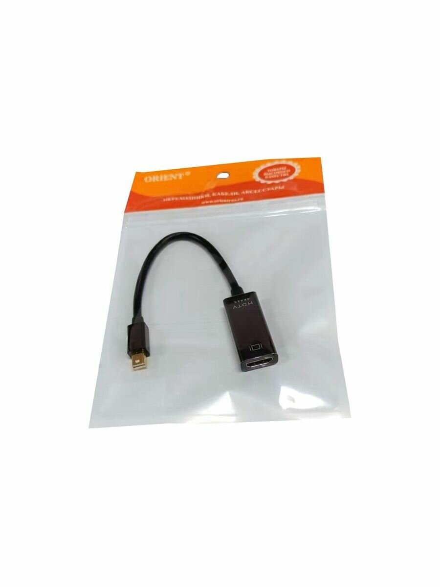 Видеоадаптер 4K Mini DisplayPort 1.2 -> HDMI (ORIENT C315) — фото 1