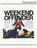 Термонаклейка для одежды и аксессуаров DTF-печать Weekend Offender