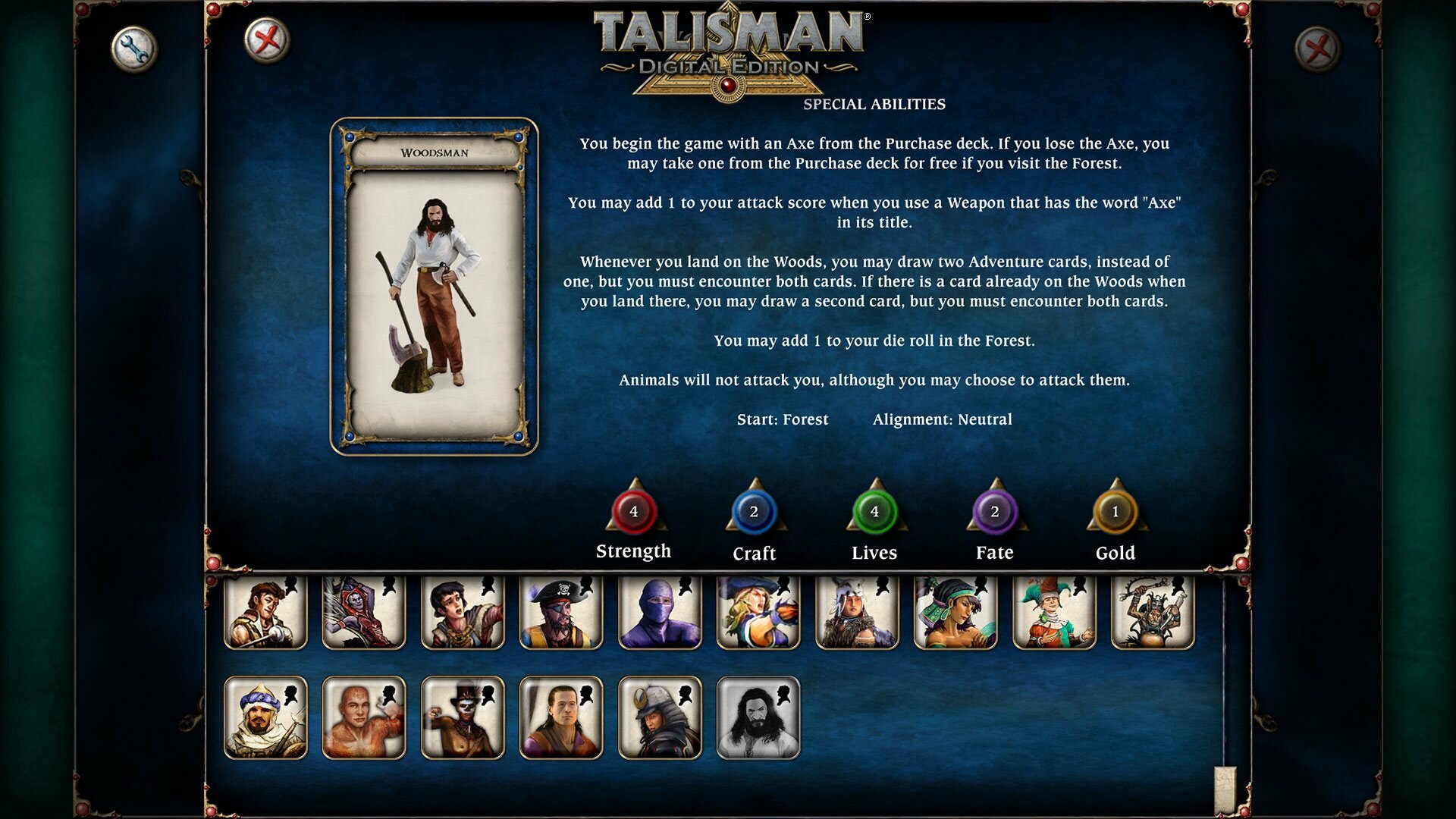Talisman - Character Pack #17 - Woodsman DLC Steam Ключ • Активация Steam