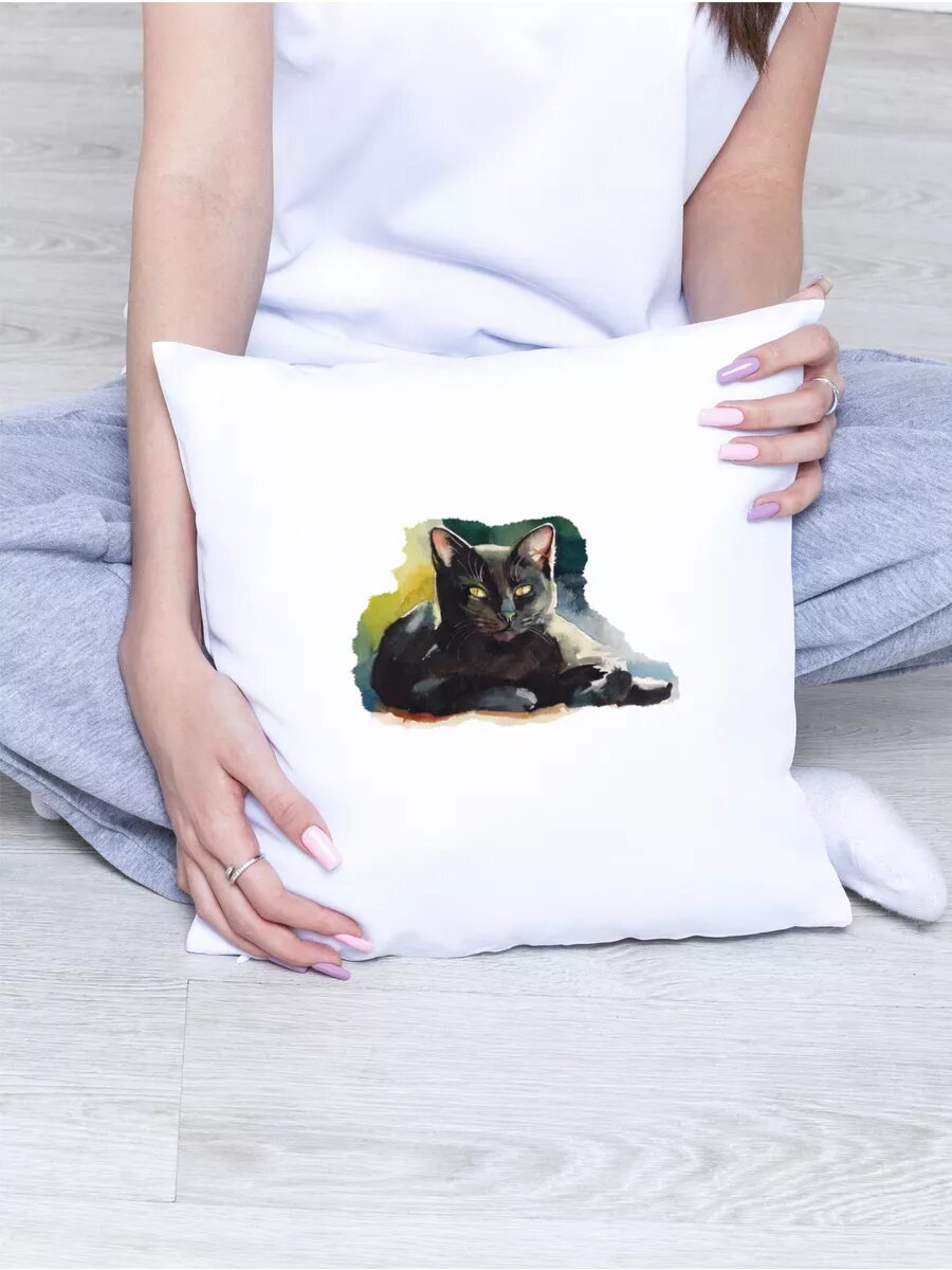 Подушка кошка Бурма