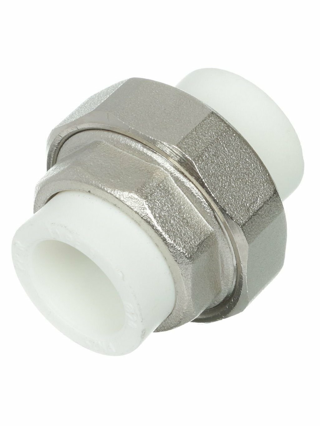 Разъемное соединение полипропилен РосТурПласт d20 мм, комбинированное, для горячего и холодного водоснабжения