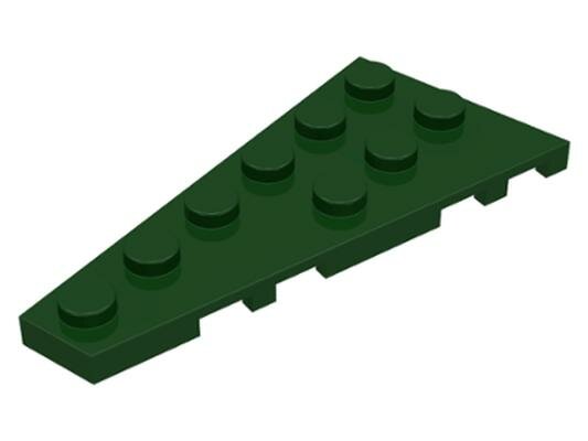 Деталь Lego 54384 Wedge, Plate 6 x 3 Left