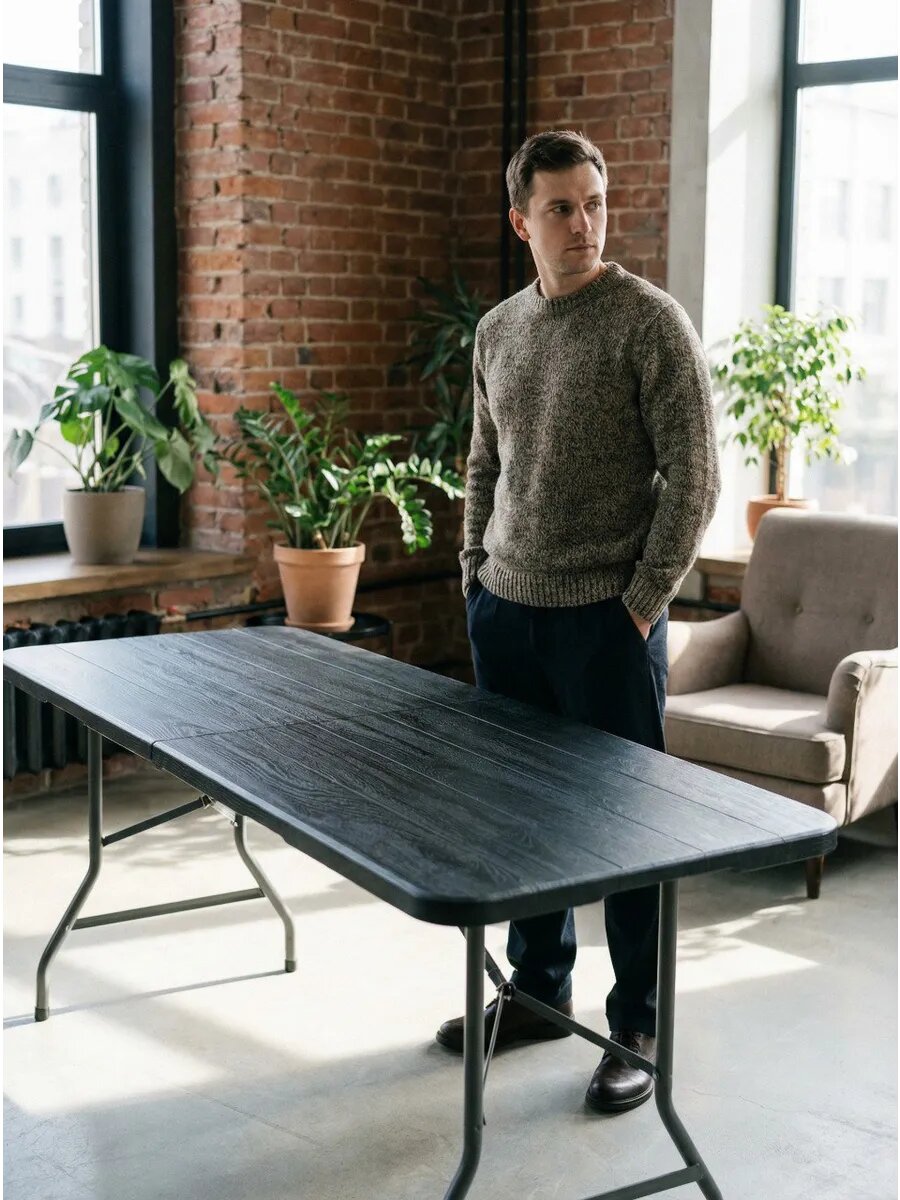 Стол складной кемпинговый 180х70 см для отдыха