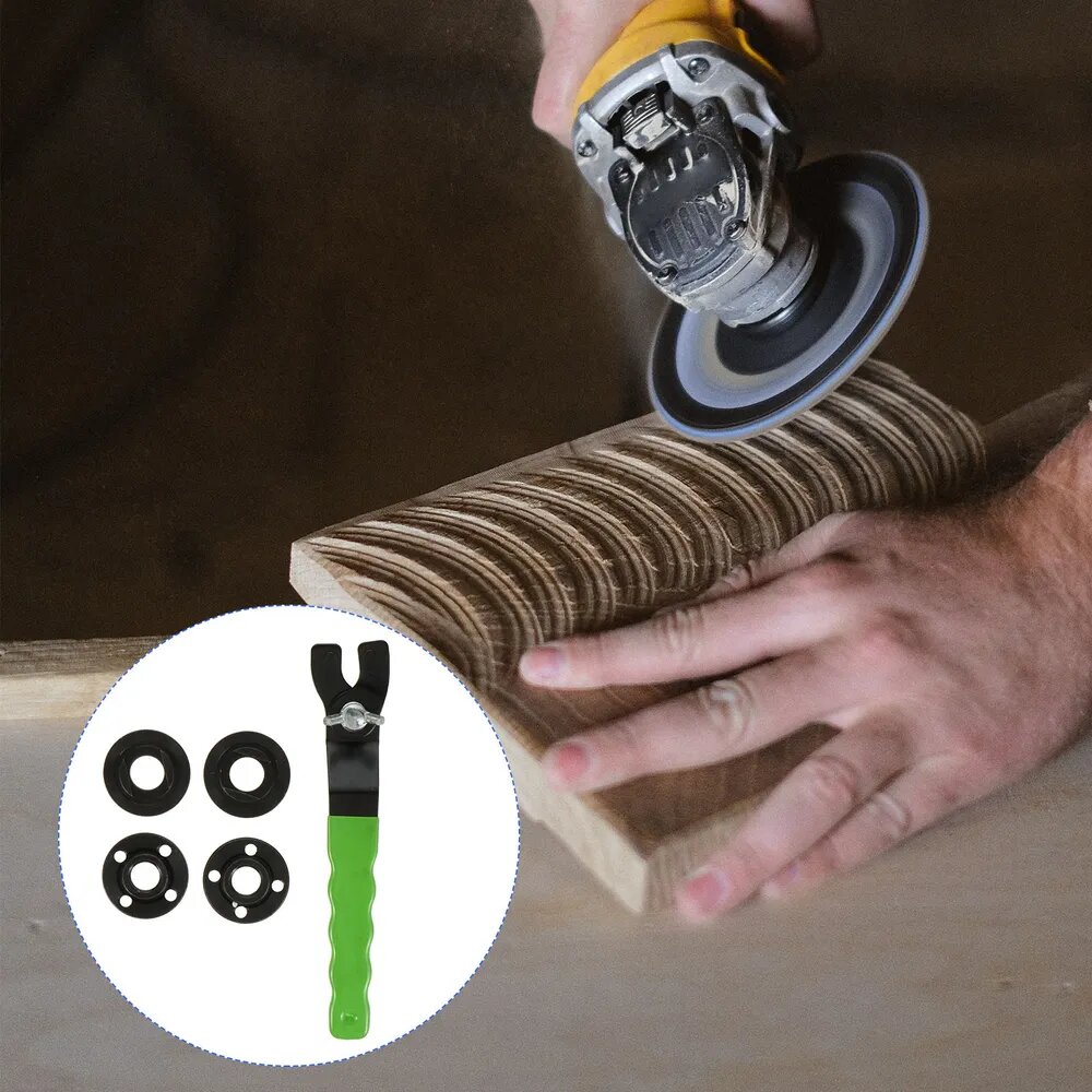 Угловой гаечный ключ из стали с фланцевыми гайками, набор из 5 предметов для домашних работ