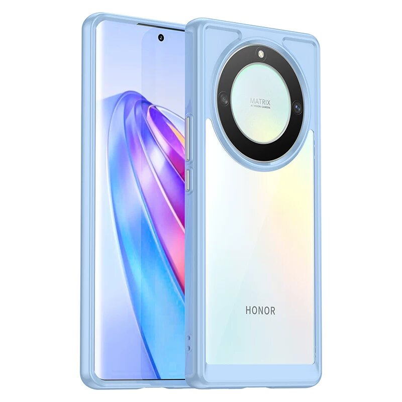 Чехол для Honor 50 Pro с полной защитой, синий, ударопрочный дизайн для серии 50 Pro