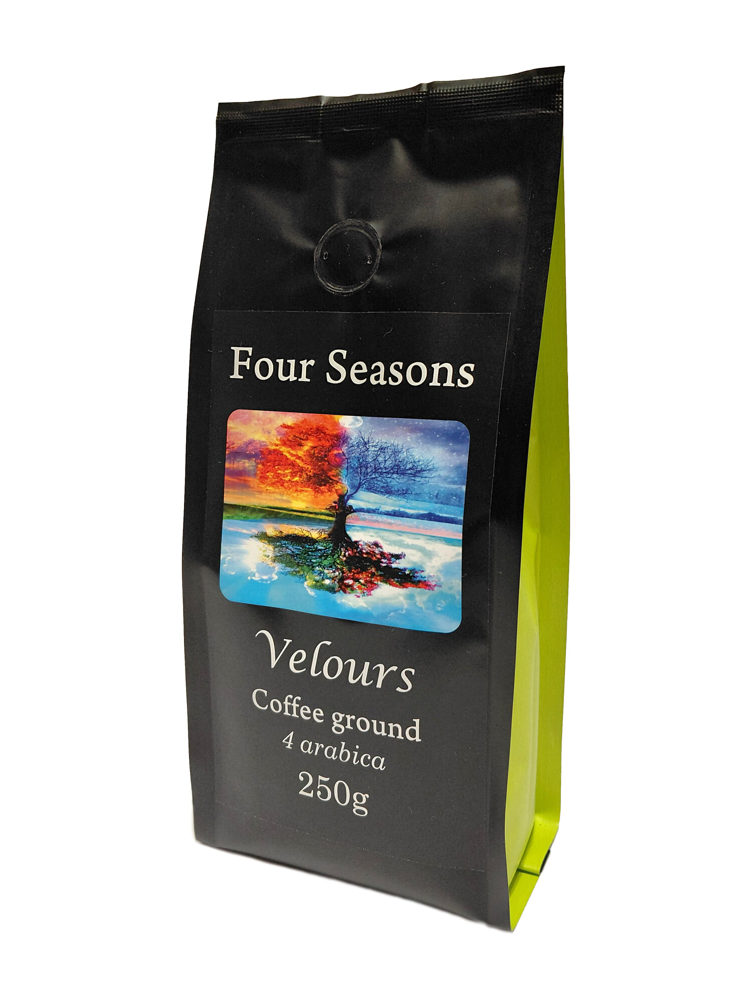 Кофе мелкого помола Велюр 4 арабики 250г / FOUR SEASONS