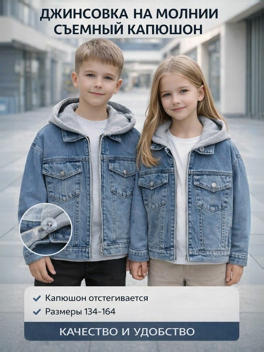 Куртка джинсовая