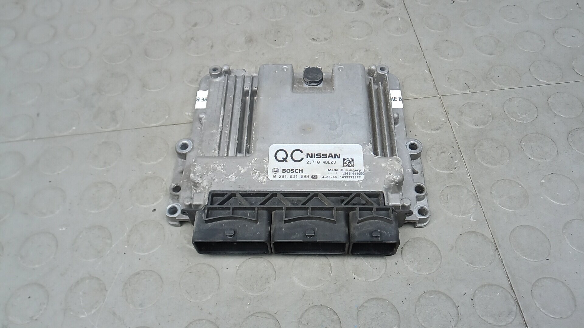 Блок управления двс NISSAN X-TRAIL T32, Номер 237104be0d, 0281031099