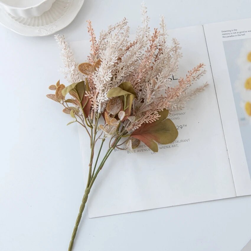 Искусственные цветы лаванды от dycrazy белый