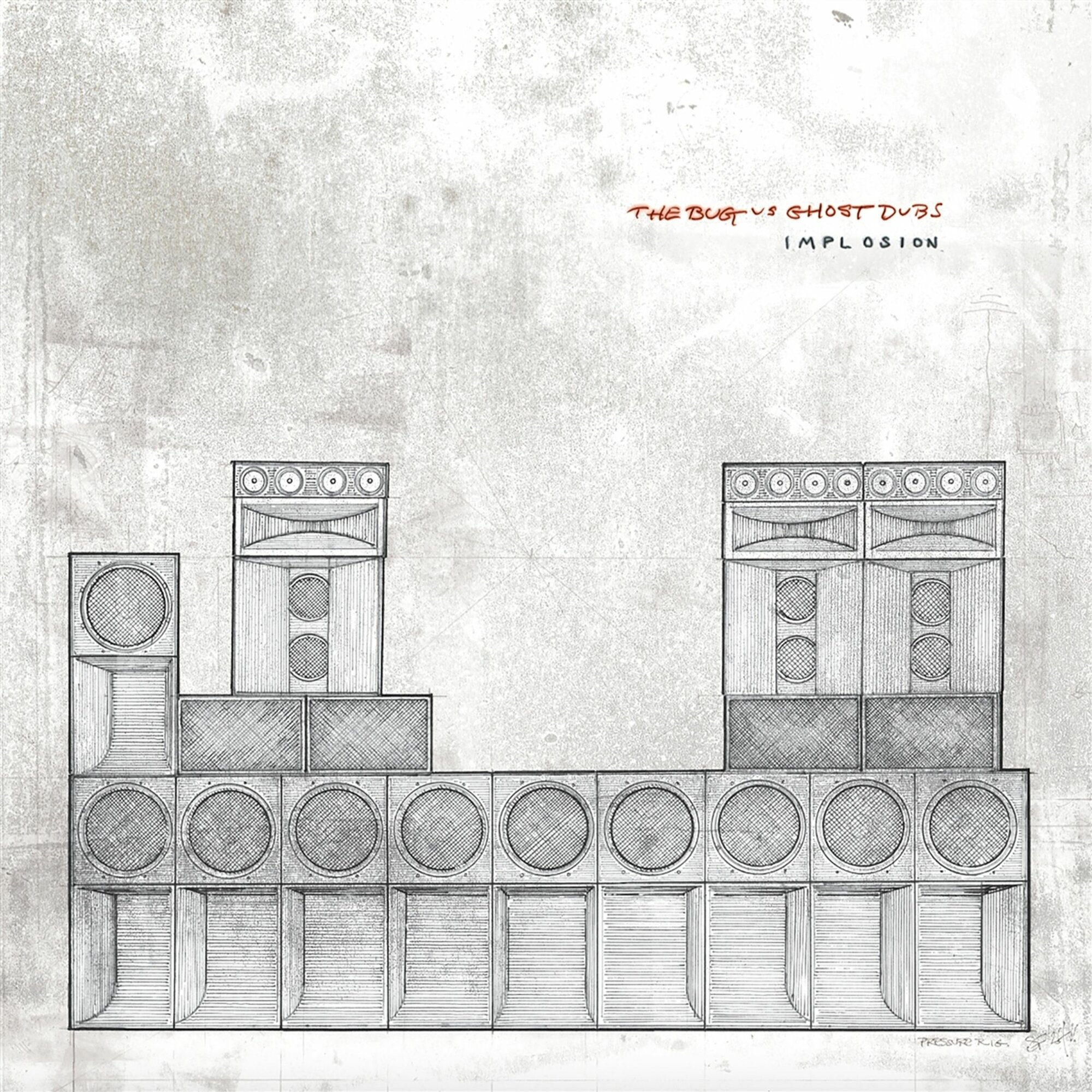 Компакт-диск The Bug vs Ghost Dubs - Implosion (CD) (1 CD)