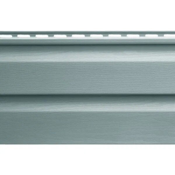 Виниловый сайдинг Альта Профиль, Классик, 3660х230х1.1мм, серо-голубой, 1шт