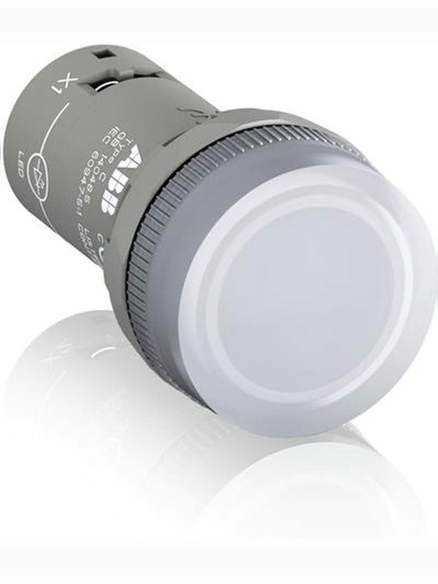 Лампа CL2-502C белая со встроенным светодиодом 24В AC/DC 1SFA619403R5028