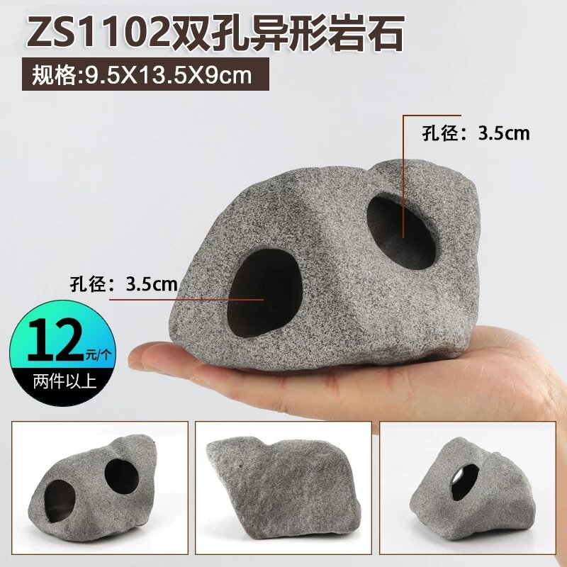 Керамическое укрытие для аквариума, домик для разведения креветок, гнездо для мелких рыб и креветок, маленькое