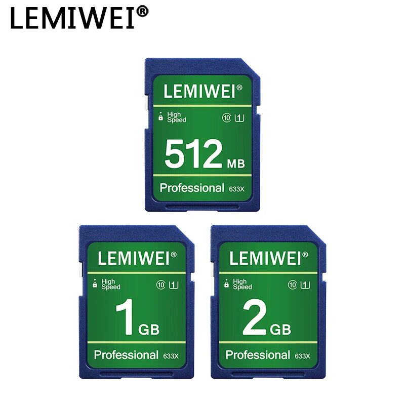 LEMIWEI SD карта памяти 2GB Class 10 U1 Professional 633x