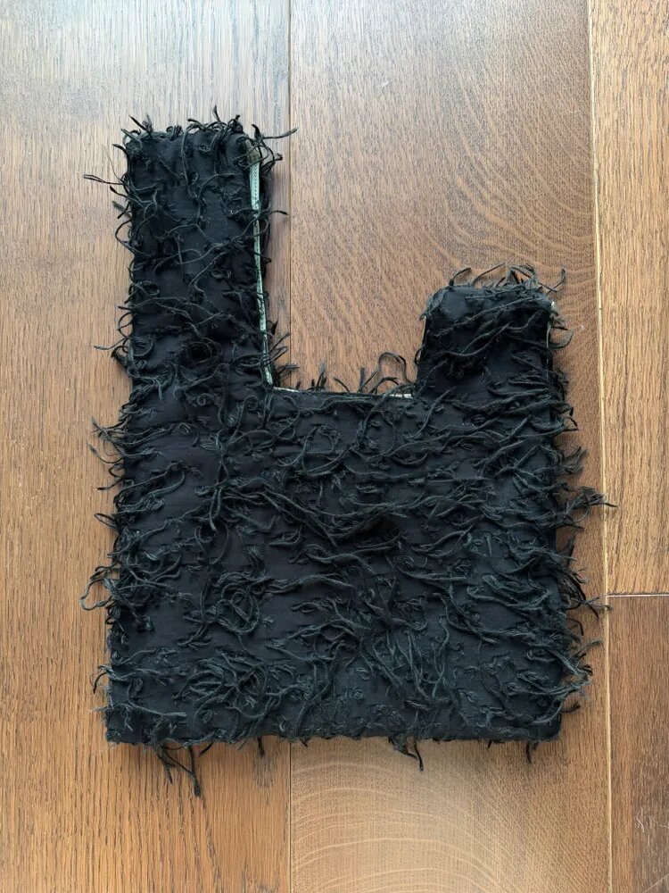 Сумка клатч Узелок двухсторонний Black Puli