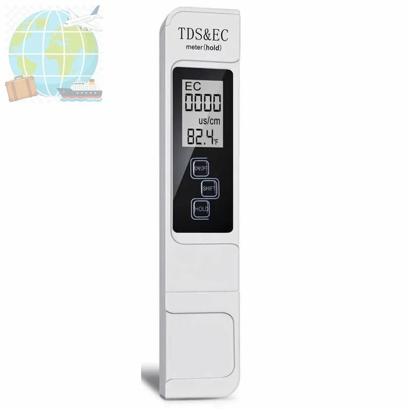 Измерение качества воды в цифровом формате TDS EC Meter 0-9999 PPM