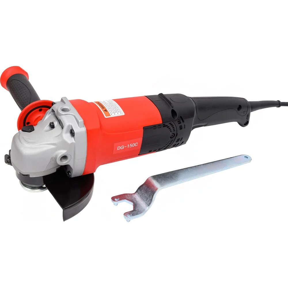 Угловая шлифмашина KEYANG DG-150C, 1200Вт, диск 150мм, фиксация шпинделя