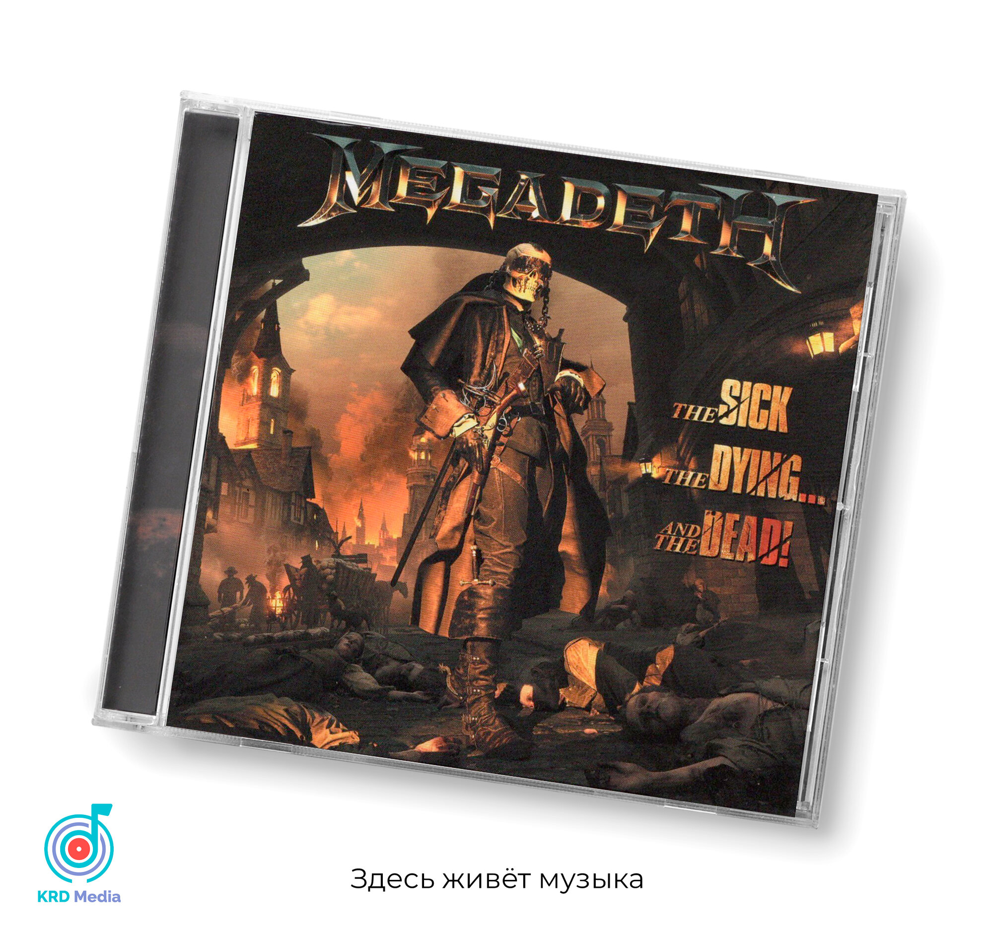 Megadeth - The Sick, The Dying. And The Dead, 2022, 12-page, CD-Аудио