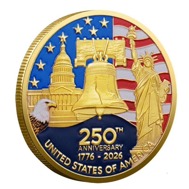 Памятная монета к 250-летию независимости США, Золото