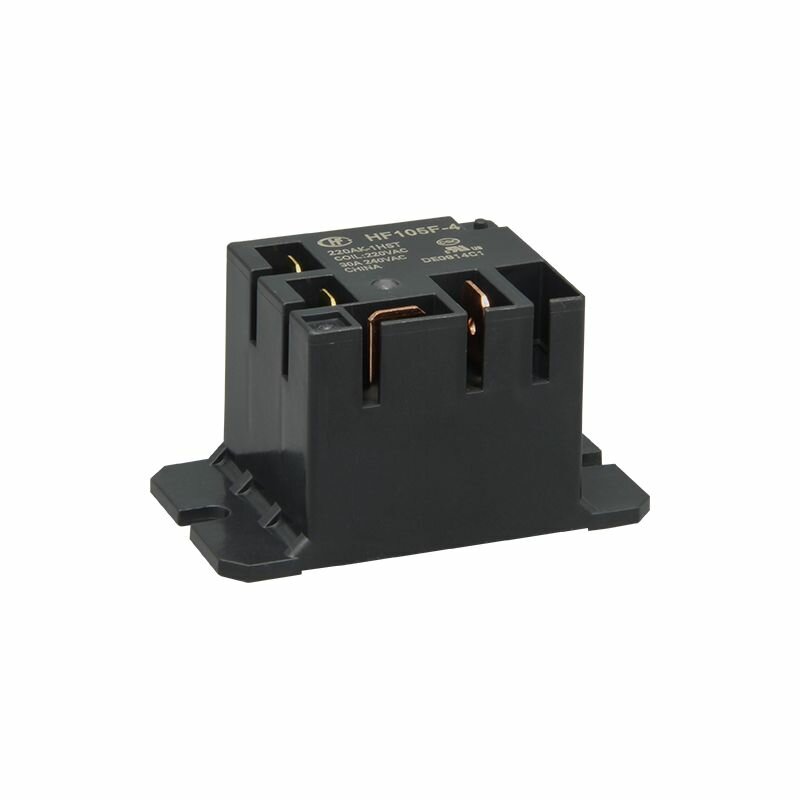 HF105F-4/220AK-1HST, Реле, 220 AC, 4.8 mm толщина контактов AgSnO2, 1 form A, plastic sealed,