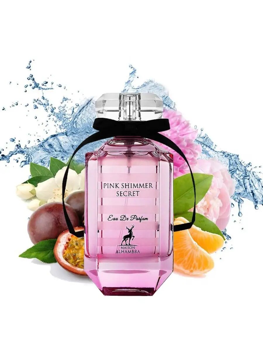 Женский Арабский парфюм женский Pink shimmer secret, Maison Alhambra, 100мл