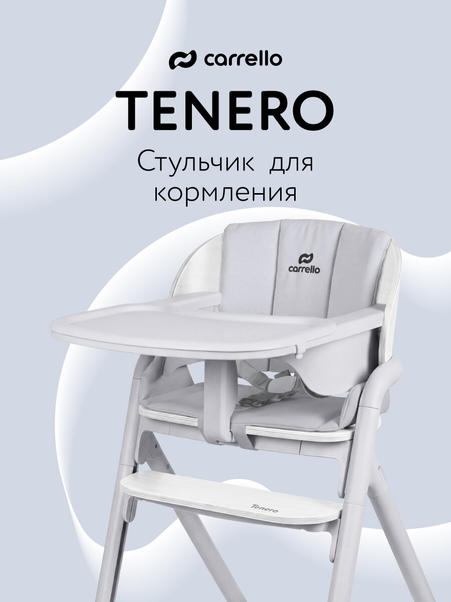 Стульчик для кормления CARRELLO Tenero 9507, многофункциональный, 6 уровней регулировки