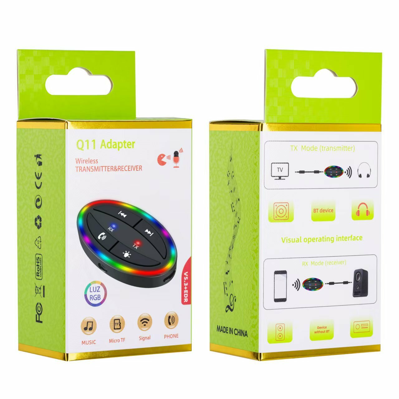 Беспроводной аудиоресивер WALКЕR, USB-AUX-Bluetooth, BTA-320, аудиоусилитель и ресивер с USB-интерфейсом в машину