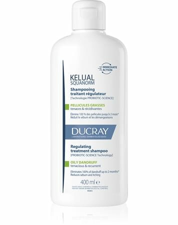 Шампунь для волос Ducray Kelual Squanorm Regulating Treatment Shampoo Oily Dandruff, унисекс, 400 мл