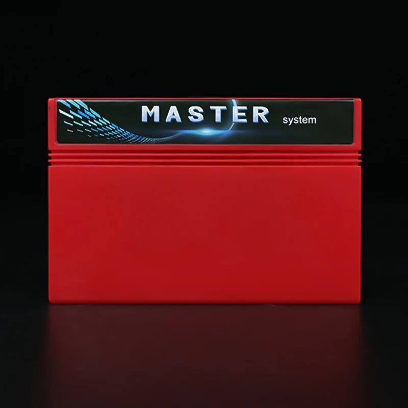 EVERDRIVE ED картридж Master System 600 игр RedShell Label 1