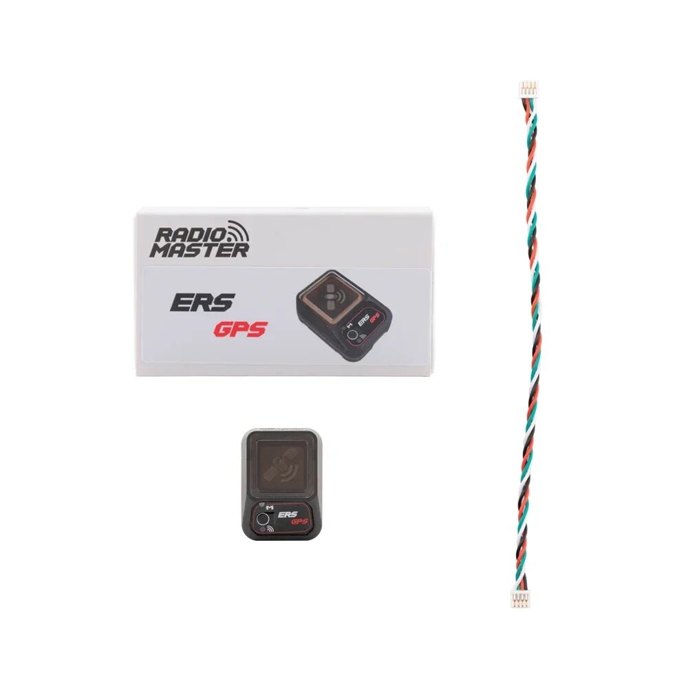Прецизионный GPS-датчик Radiomaster ERS-GPS, совместимый с ШИМ-приемником ExpressLRS