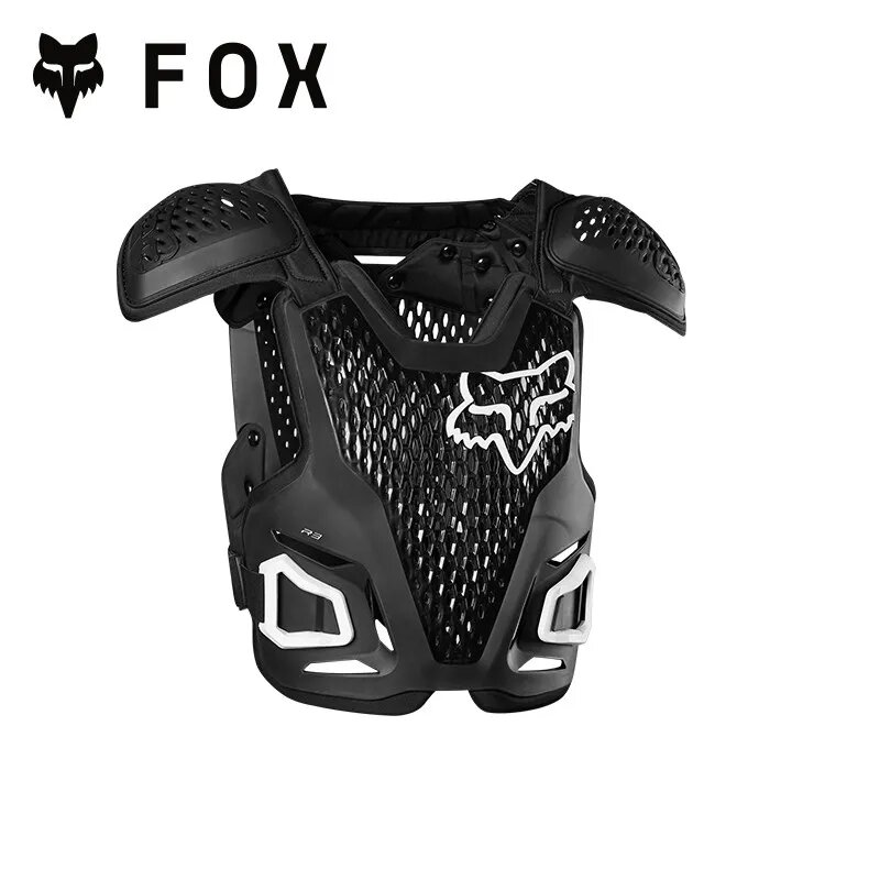 FOX Racing R3 Жилет защиты груди и плеч, черный, L XL