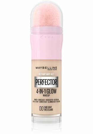Тональный крем Maybelline New York Instant Age Rewind Perfector 4-in-1 Glow, оттенок 00 Fair, 20 мл