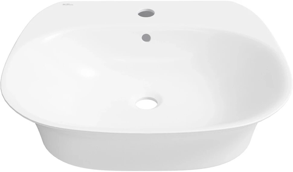 Раковина-чаша Wellsee Excellence Pro 31760100S 50x46 см, накладная, подвесная, белый