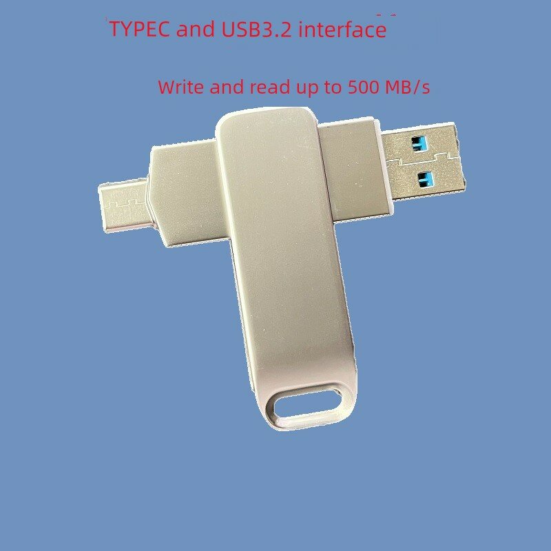 512GB портативный SSD накопитель USB 3.2 для быстрой передачи данных, компактное хранилище
