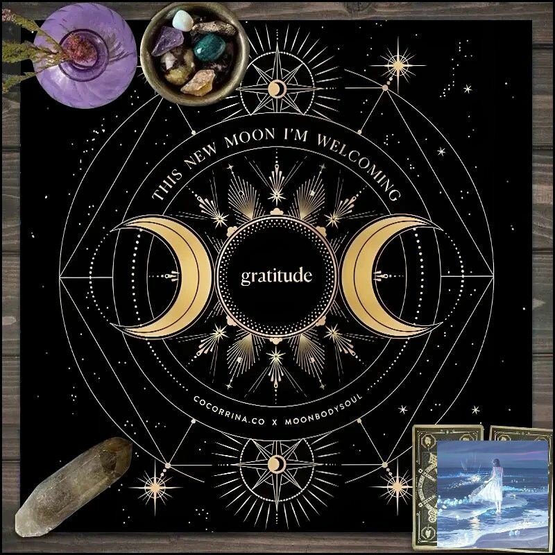 Эксклюзивная скатерть 90X90CM для карточных гаданий Таро