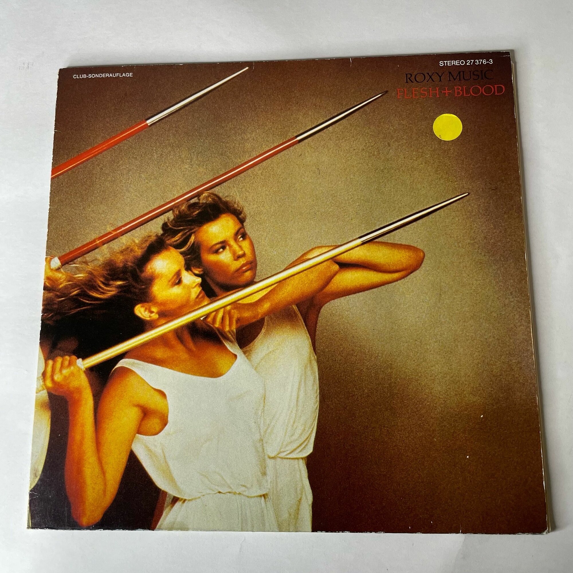 Винтажная виниловая пластинка LP Bryan Ferry, Roxy Music, Flesh and Blood (Германия 1980)