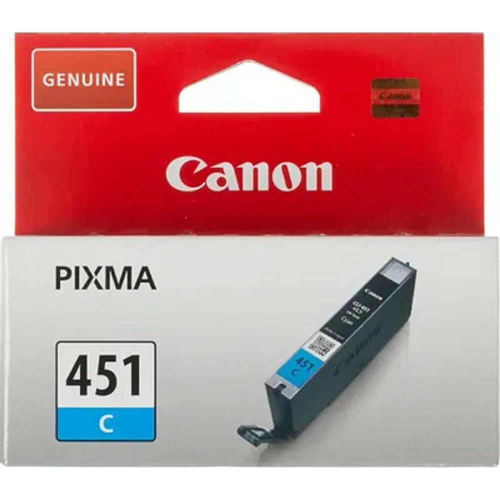 Картридж Canon CLI-451 C EMB, Голубой