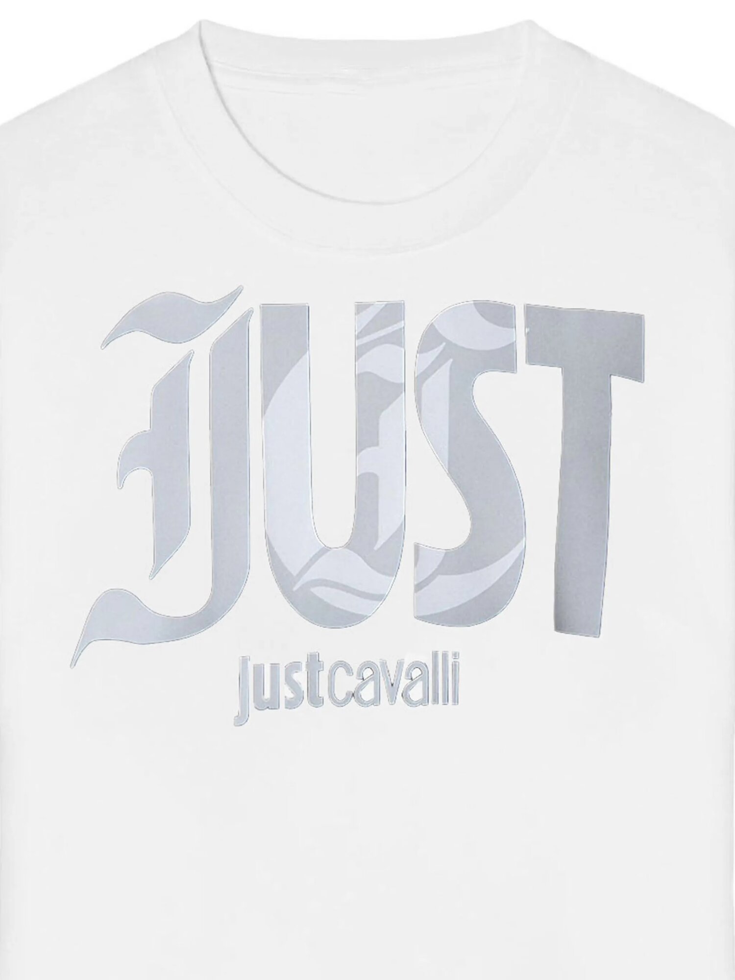 Футболка Just Cavalli, размер 2XL, белый, — фото 1