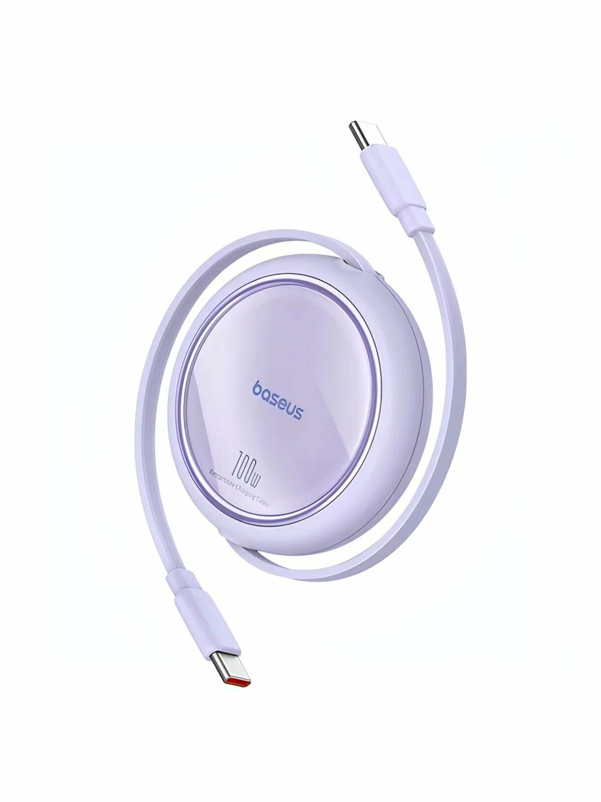 Кабель Baseus Free2Draw Mini USB Type-C to USB Type-C 100W 1m Nebula Purple (P10364500511-00)