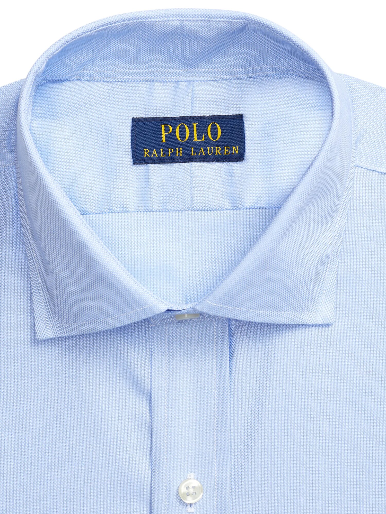 Рубашка Polo Ralph Lauren Button-down collar shirt, размер S, Синий принт — фото 1