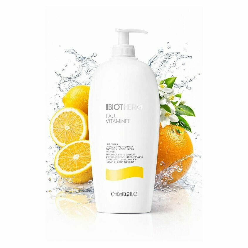 BIOTHERM Увлажняющее молочко для тела Eau Vitaminee, 400 мл