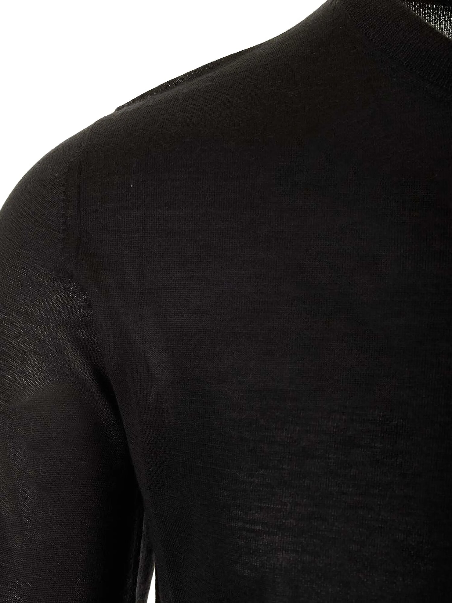 Свитер al duca d'aosta Crew-neck sweater, размер 54, , black/black — фото 1