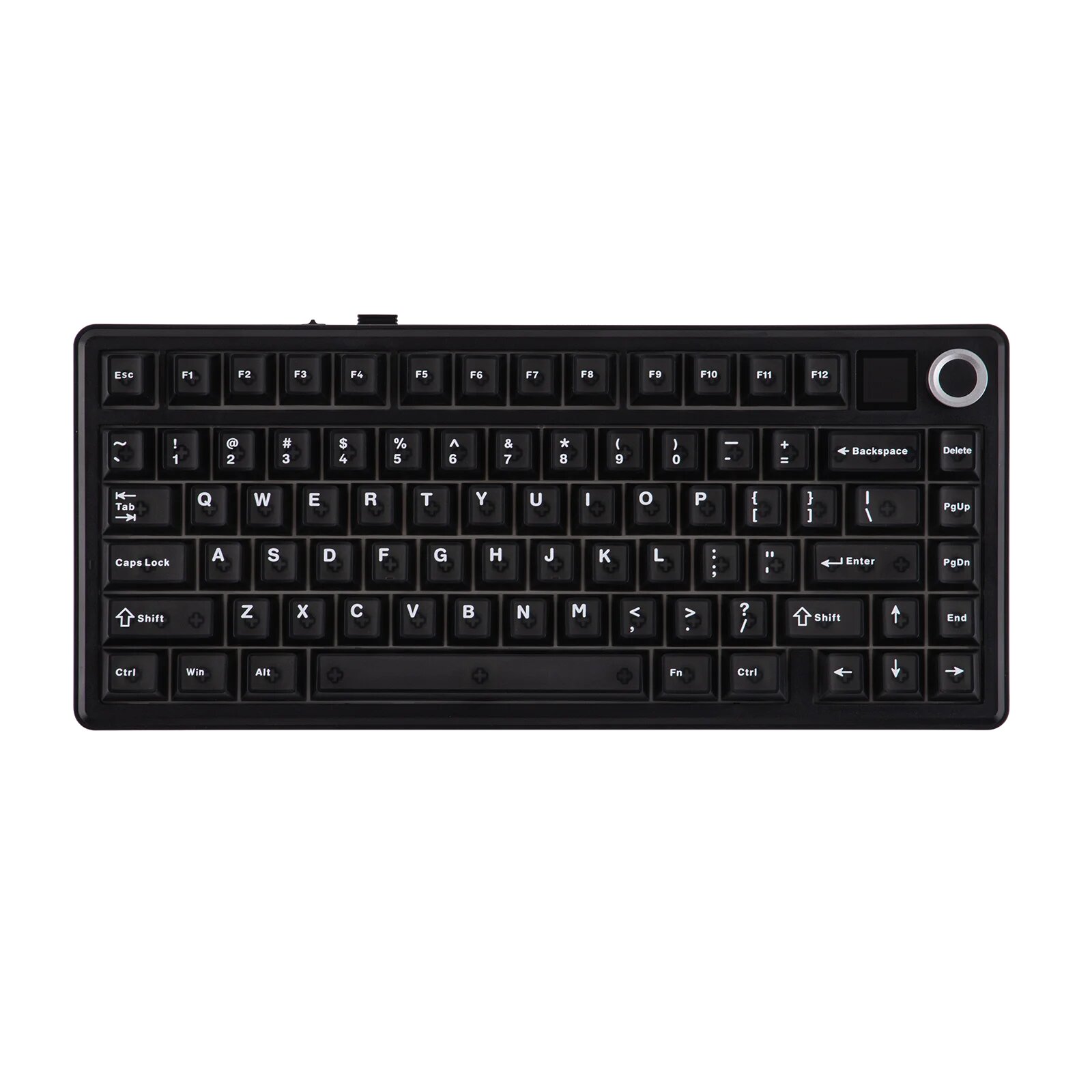 EPOMAKER F75 MAX Black Transparent механическая клавиатура