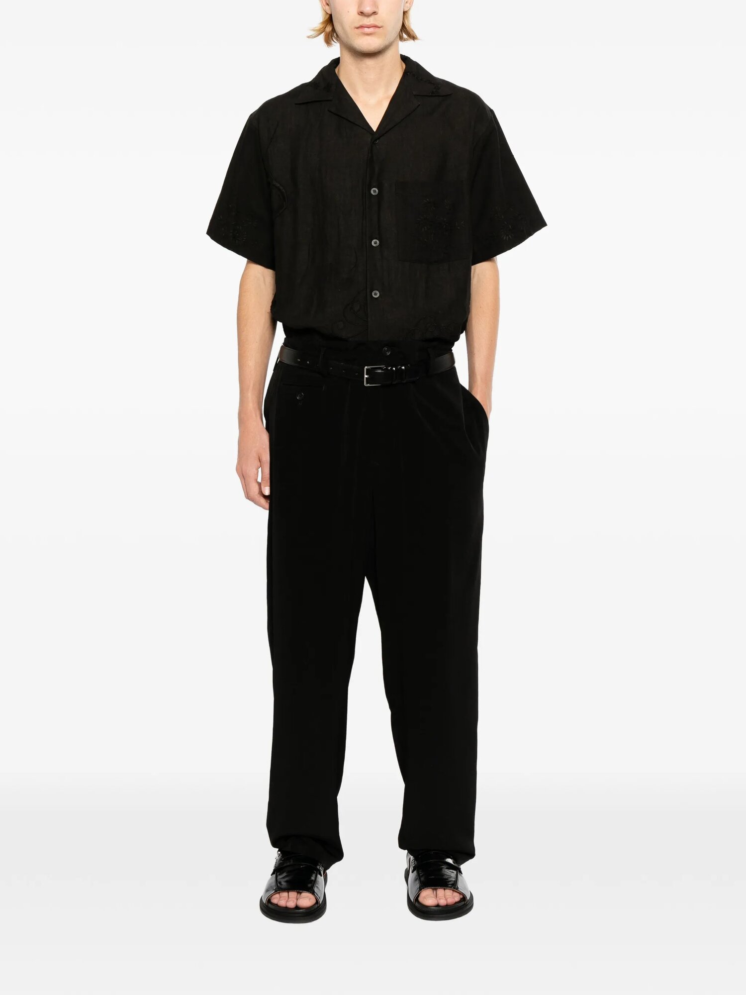 Брюки Yohji Yamamoto Pocket tapered pant, размер 3 — фото 1