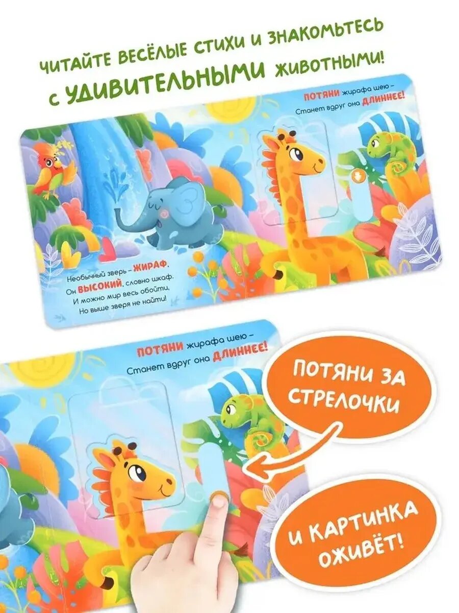 Обучающая карточная книга для малышей