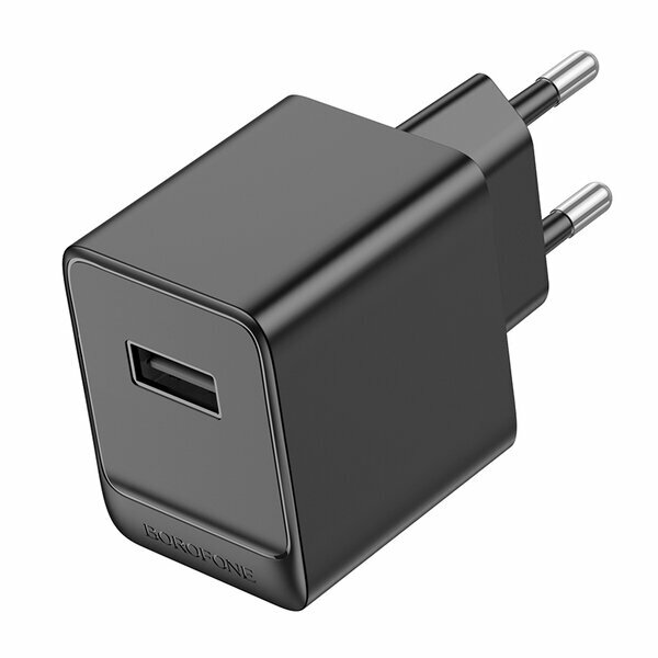 Зарядное устройство для телефона BOROFONE USB Type-A, 10,5W, черное