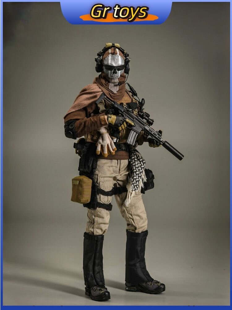 Серия фигурок HMTYQNB: Easy&Simple ES GA1010R Фигурка в масштабе 1/6 Call of Duty Пустынный Призрак MOSHOWTOYS Набор для сборки модели Kai no Tora All